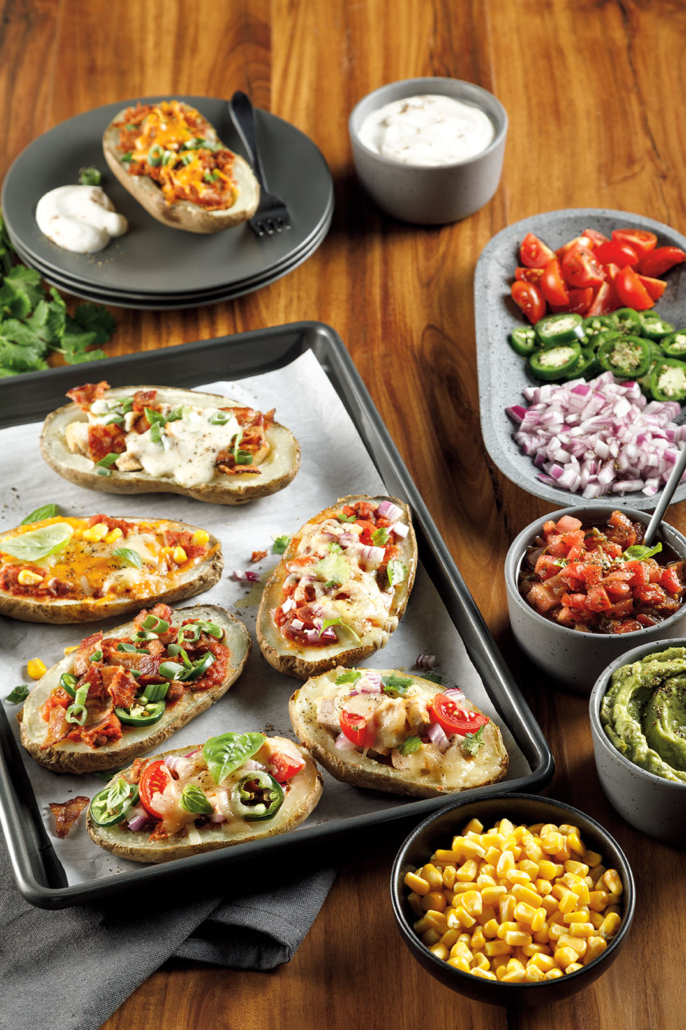 Bar à patates farcies - Patates Dolbec